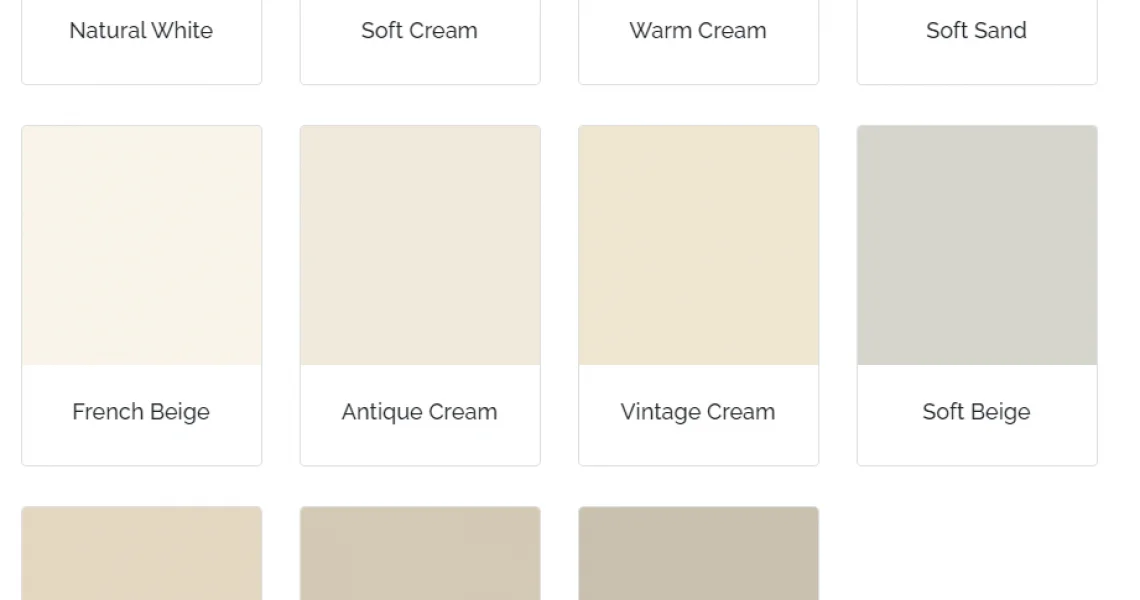 Oplev Ægte Vintage Elegance med Vintage Paints Lyse Farver - Creme Beige