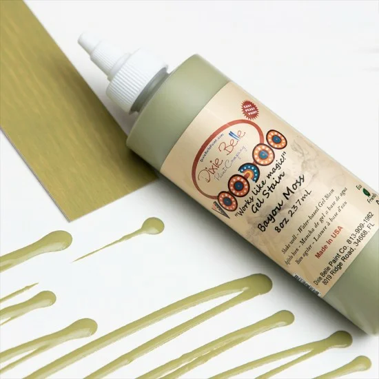Voodoo Gel Stain Bayou Moss - vandbaseret bejdse Dixie Belle