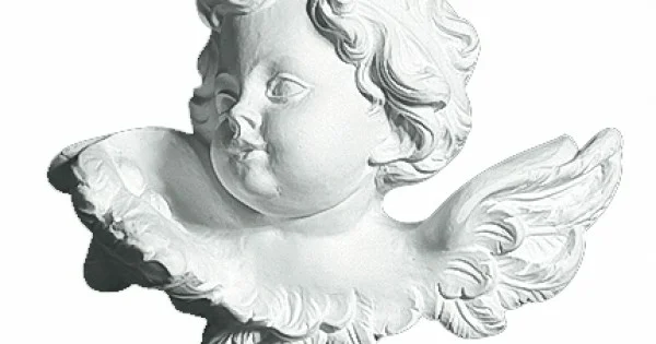 Engel i Gips - kigger mod højre